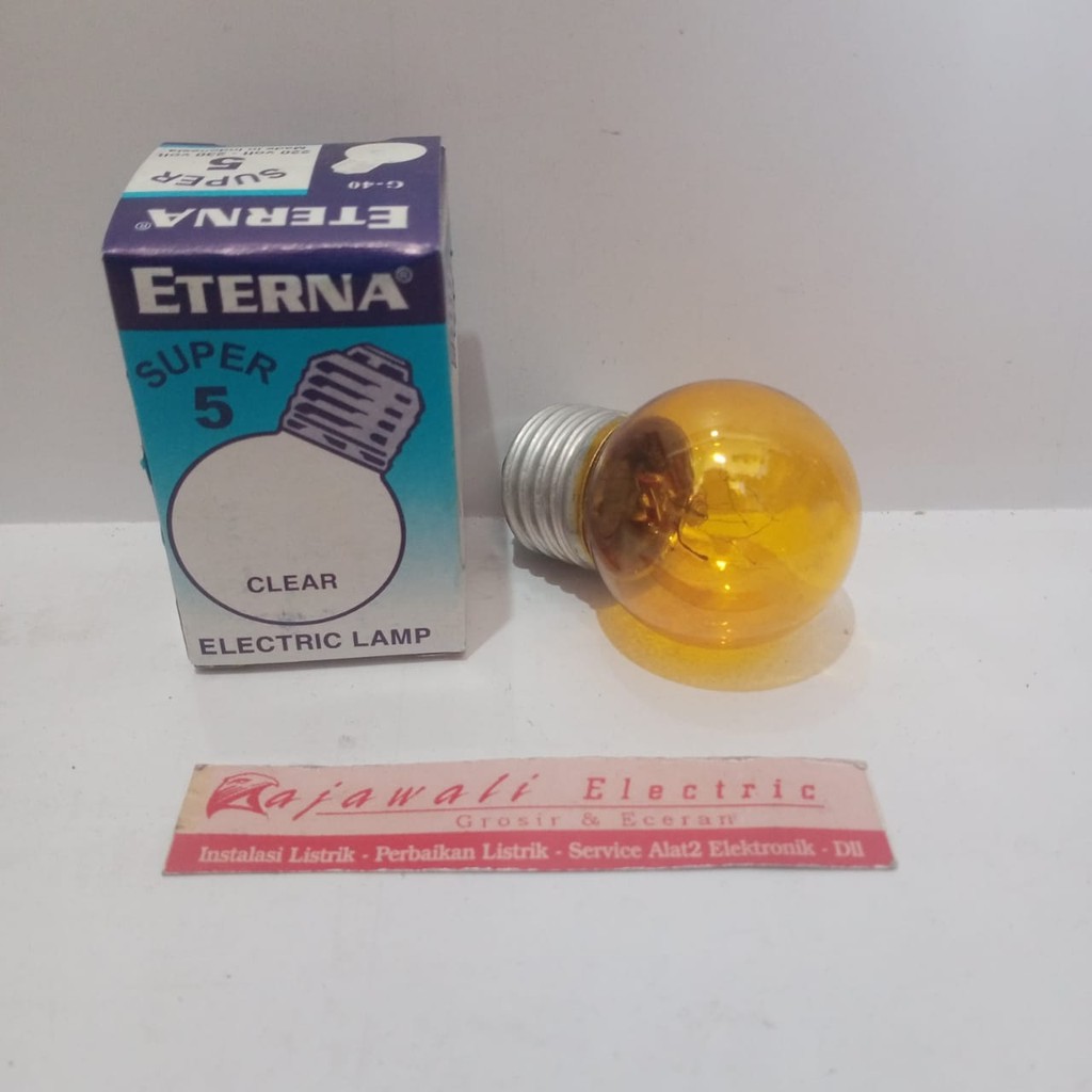 Jual LAMPU BOHLAM WARNA KUNING & MERAH ETERNA/DAI-ICHI | Shopee Indonesia