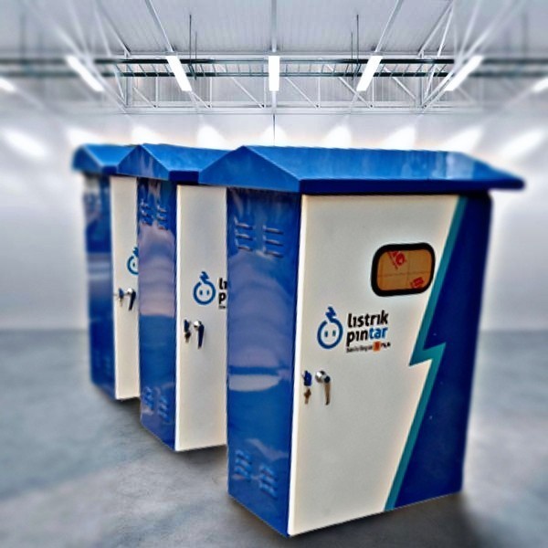 Jual Box Panel Listrik Outdoor Custom (H)100 x (W) 80 x (D)40 cm plat 1 ...