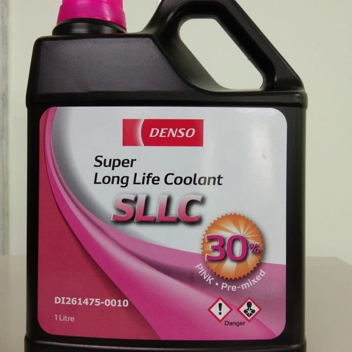 Jual Wiusnu store - AIR RADIATOR SUPER LONG LIFE COOLANT DENSO WARNA PINK MERAH ISI 4 LITE ...