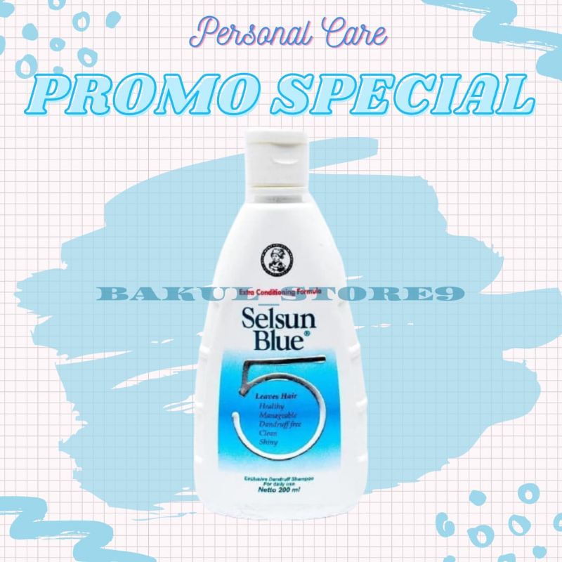Jual Selsun Blue Five 5 Shampo Anti Dandruff 200 Ml | Shopee Indonesia