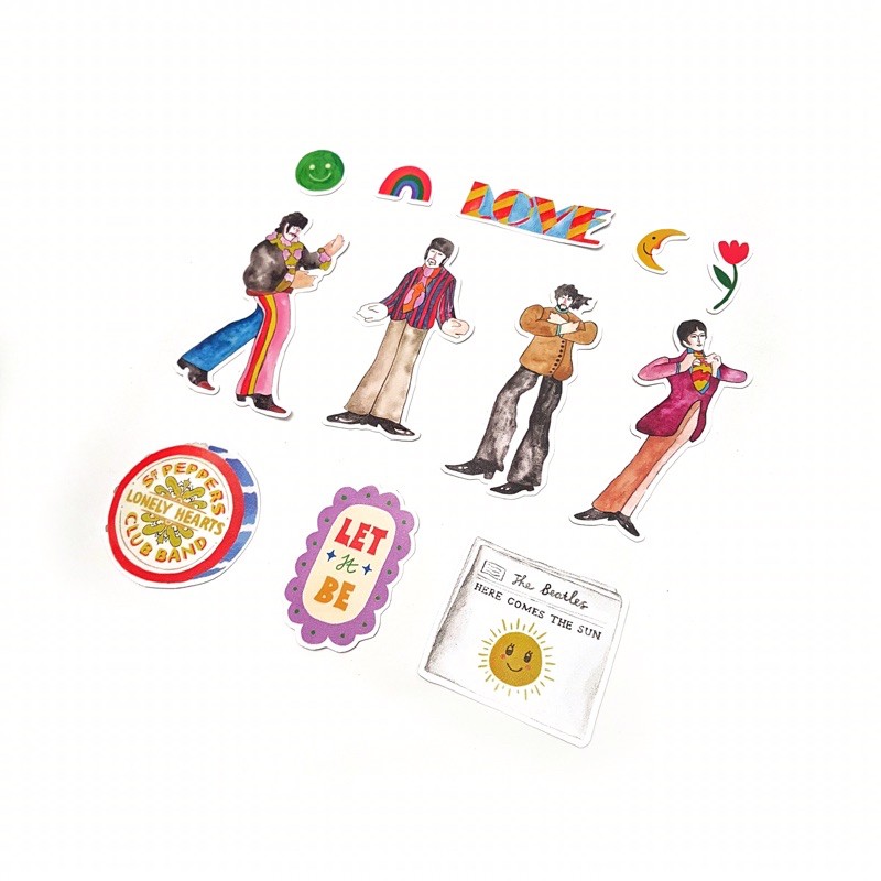 Jual Beatles Let it Be Sticker Pack | Shopee Indonesia
