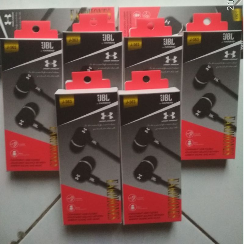 Jual HEADSET HF JBL-J363 SUPER BASS | Shopee Indonesia