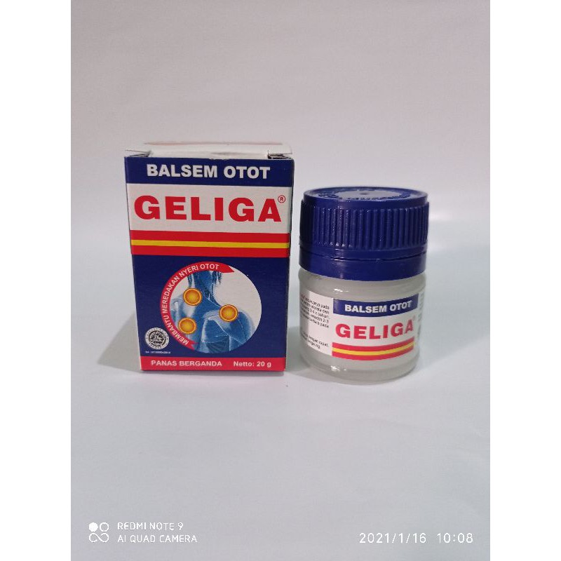 Jual Balsem Otot GELIGA 20g | Shopee Indonesia