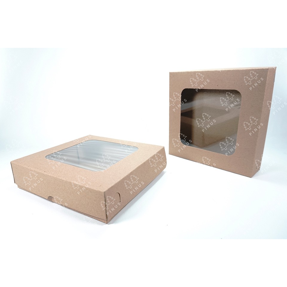 Jual KARDUS KRAFT KARDUS HAMPERS KOTAK / PERSEGI PANJANG isi 10 ...