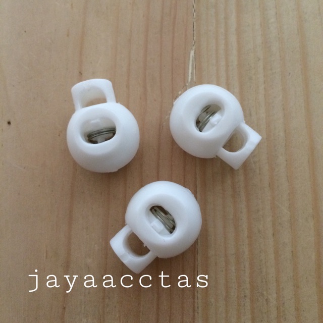 Jual Stopper bulat 17 mm plastik putih | Shopee Indonesia