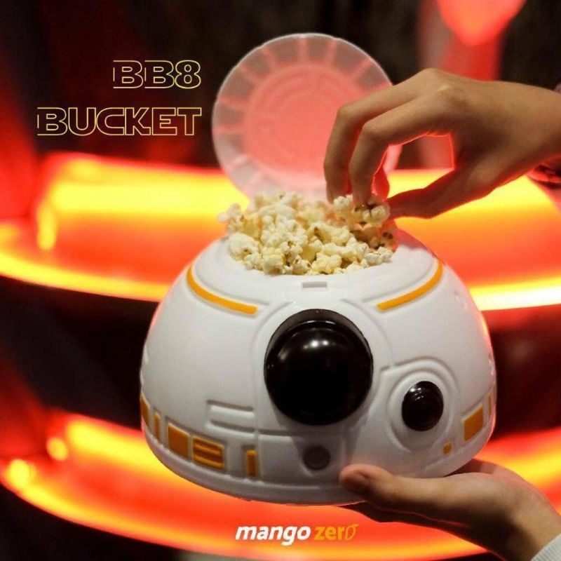 Jual tempat popcorn bucket BB8 star wars original cinema | Shopee Indonesia