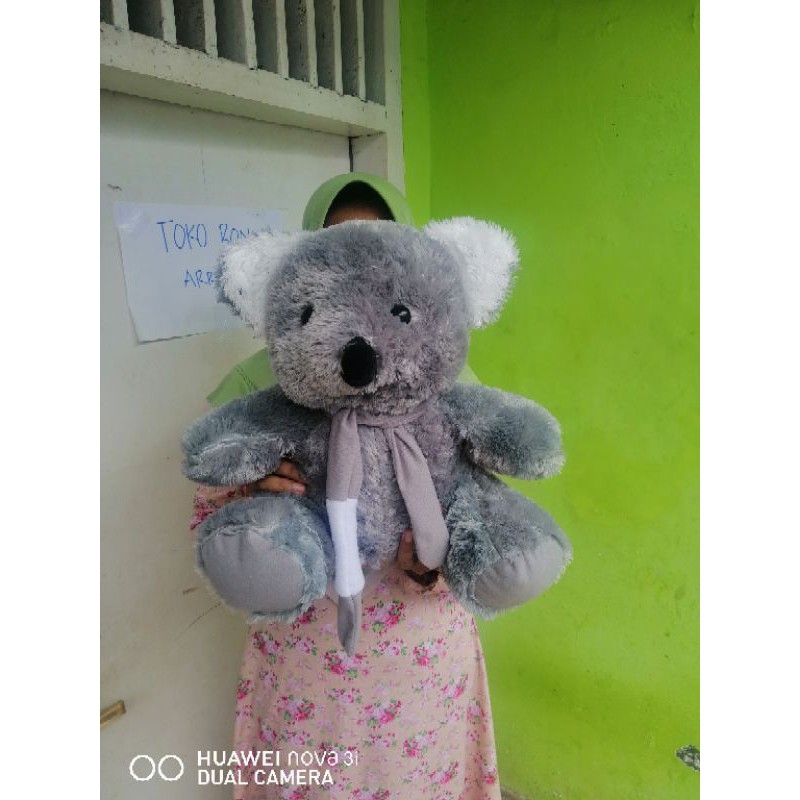 Jual Boneka koala syal L 50 cm | Shopee Indonesia