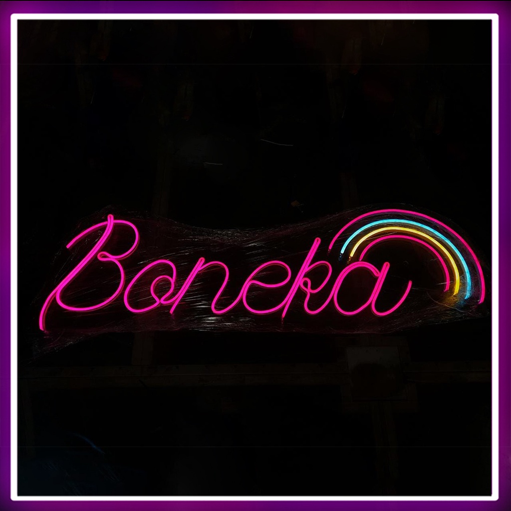 Jual Neon Flex Design Custom Ukuran 50x150cm | Shopee Indonesia