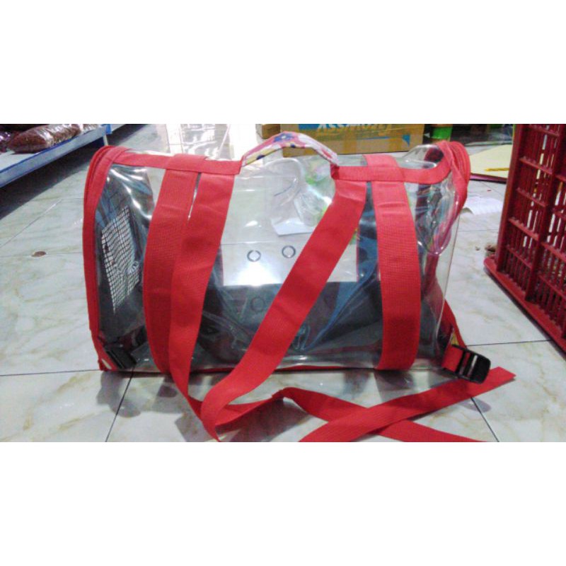 Jual tas kucing transparan 3in1 | Shopee Indonesia