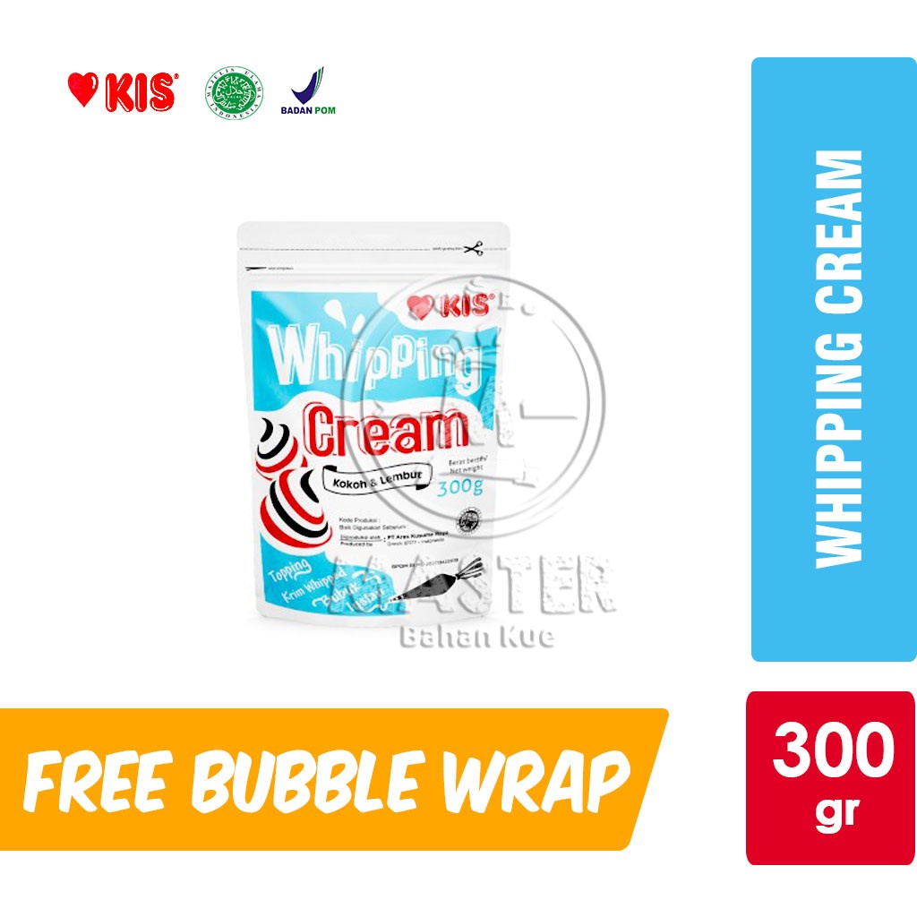 Jual KIS Whipping Cream Powder / Bubuk [300 gr] | Shopee Indonesia