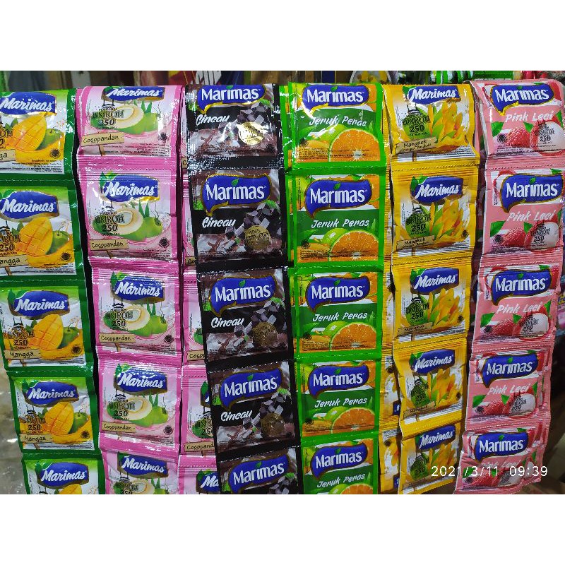 Jual Jas jus/Top es/Marimas/Tea jus minuman Instant Serbuk Aneka Rasa ...