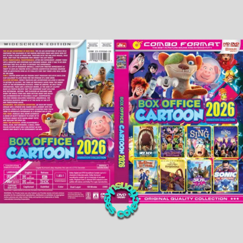 Jual Kaset Film Animasi Koleksi Box Office Cartoon 2026 | Shopee Indonesia