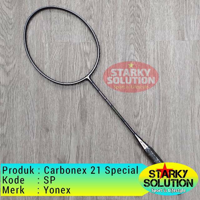 Jual Raket Bulutangkis YONEX CARBONEX 21 Spesial Badminton Original | Shopee Indonesia