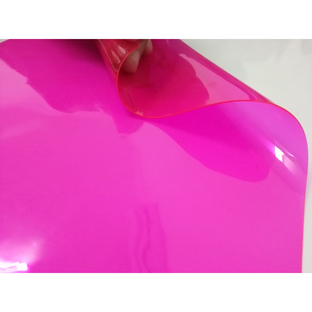 Jual Pvc Mika Warna 0.60 (meteran)-Bahan Tas | Shopee Indonesia