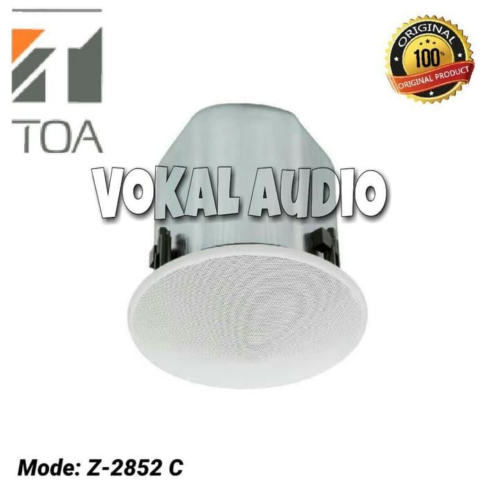 Jual Speaker Ceiling TOA Z 2852 C Original Z 2852C 60 Watt | Shopee Indonesia