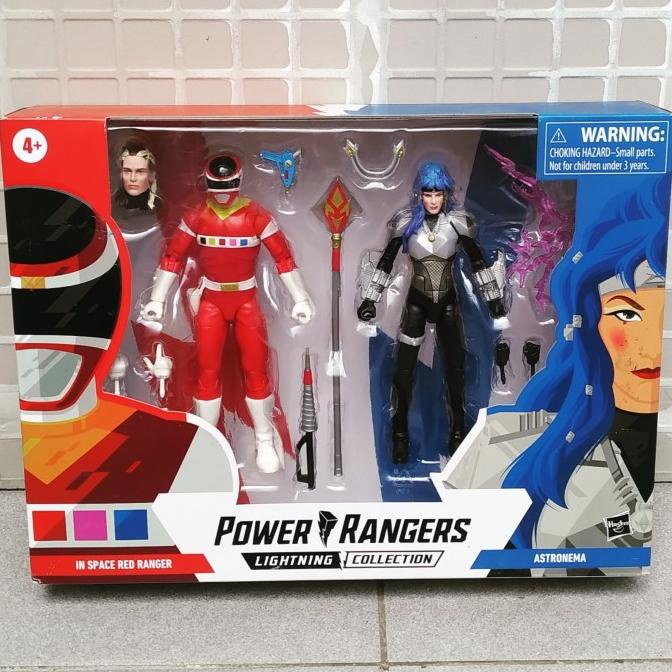 Jual IN SPACE RED RANGER ASTRONEMA POWER RANGERS 2PACK LIGHTNING ...