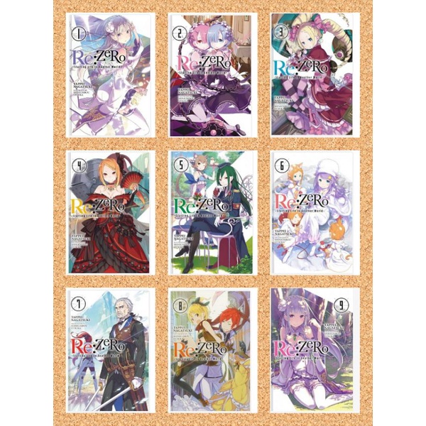 Jual Re:ZERO -Starting Life in Another World VOLUME 1-18 BY Tappei ...