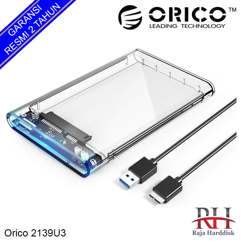 Jual Orico 2139U3 Portable 2.5 inch USB 3.0 External HDD Enclosure | Shopee Indonesia