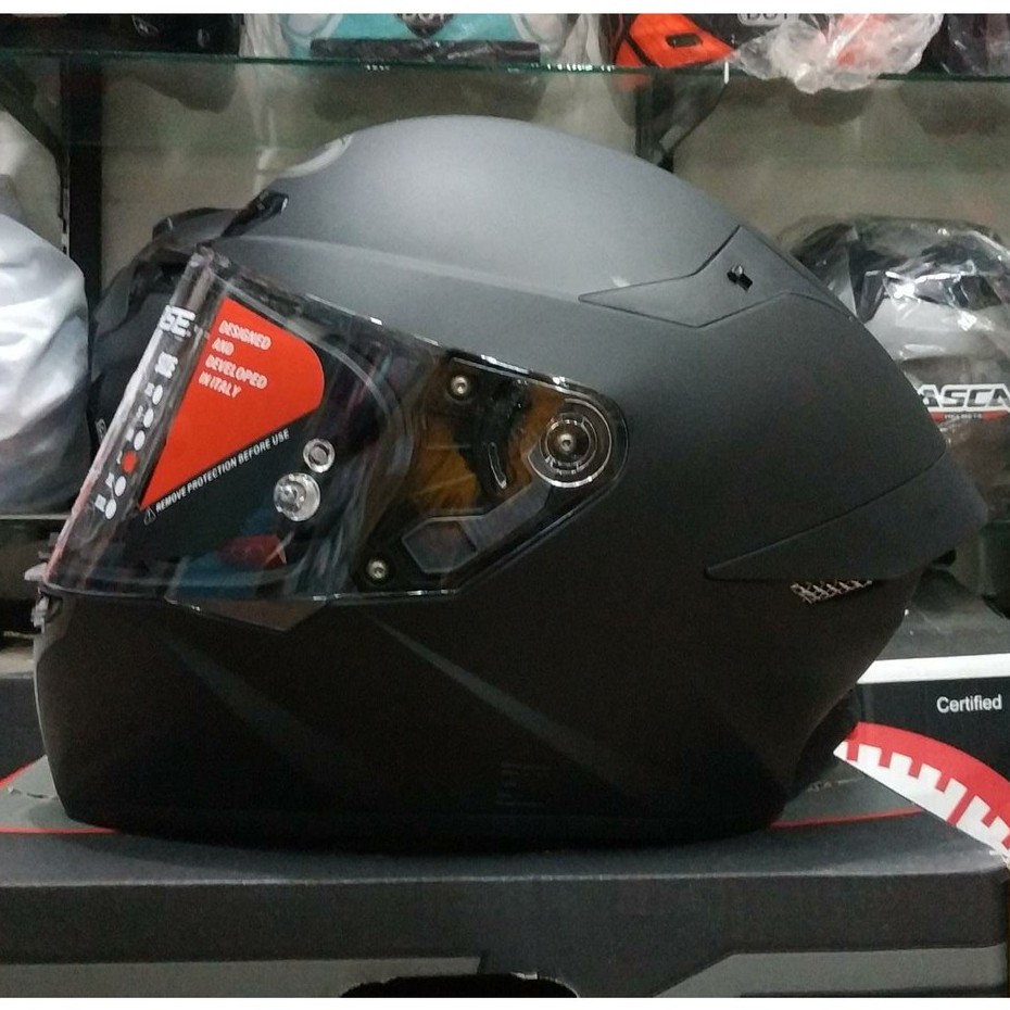 Jual KYT TTCOURSE II TT-COURSE PLAIN BLACK MATT / HITAM DOFF KARDUS UTUH | Shopee Indonesia