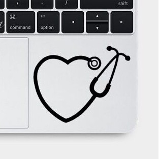 Jual Stiker Stethoscope - Laptop Macbook Imac Ipad Koper Decal Sticker ...