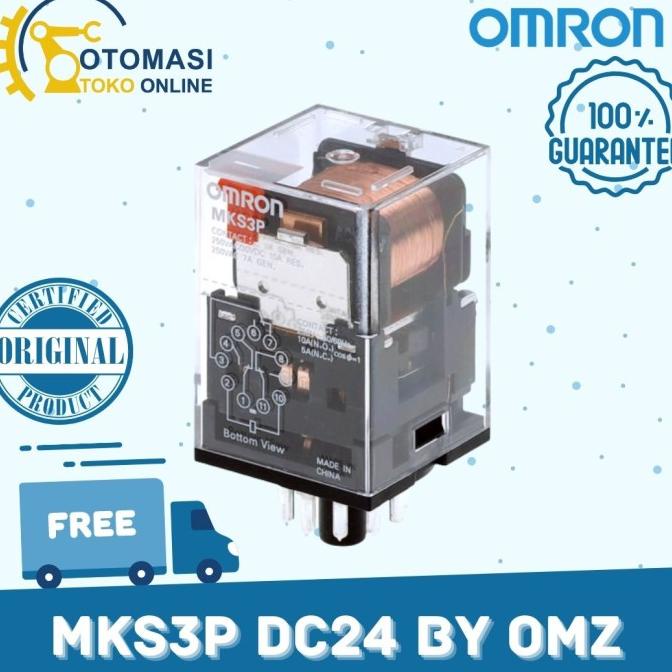Jual Relay Omron MKS3P DC24 BY OMZ | Shopee Indonesia
