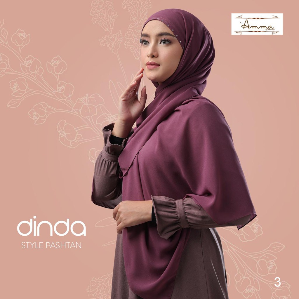 Jual Jilbab Pashmina Tali Dinda Ori Amma Sayra BY QOID | Shopee Indonesia