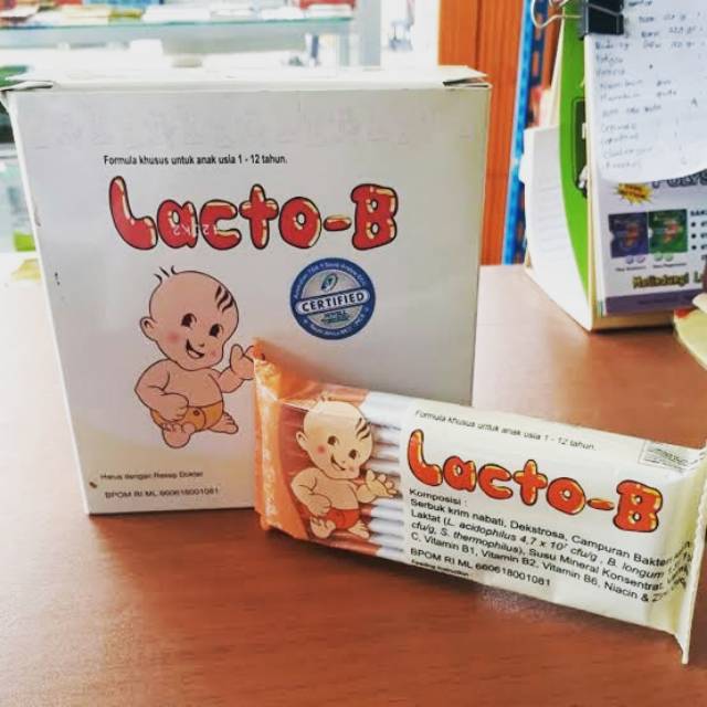 Jual Lacto B per box isi 40 sachet serbuk enak - Obat pencernaan ...