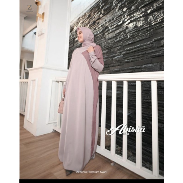 Jual Abaya Abisha set scraf by azzahra | Shopee Indonesia