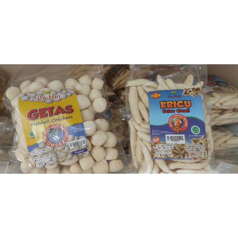 Jual Kerupuk Dai-Ichi Getas 125gr & Kricu 100gr | Shopee Indonesia