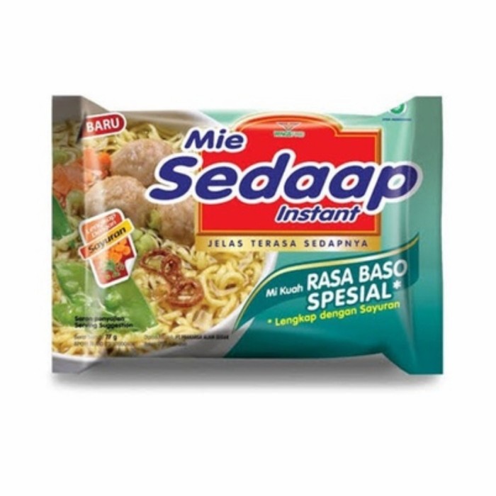 Jual makanan mie instan sedap mie rasa baso 77gr | Shopee Indonesia