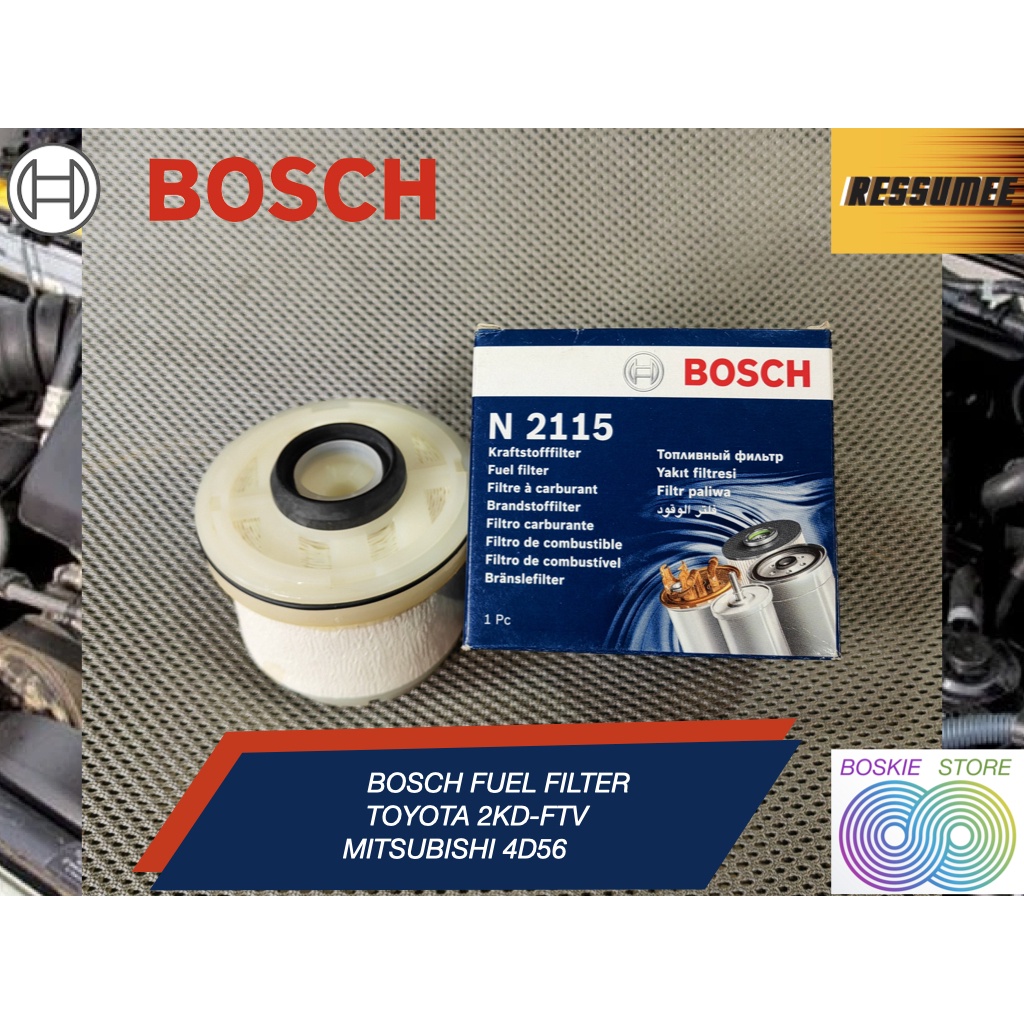 Jual Filter Solar Fortuner Innova Hilux 2KD Mitsubishi Pajero 4D56 ...