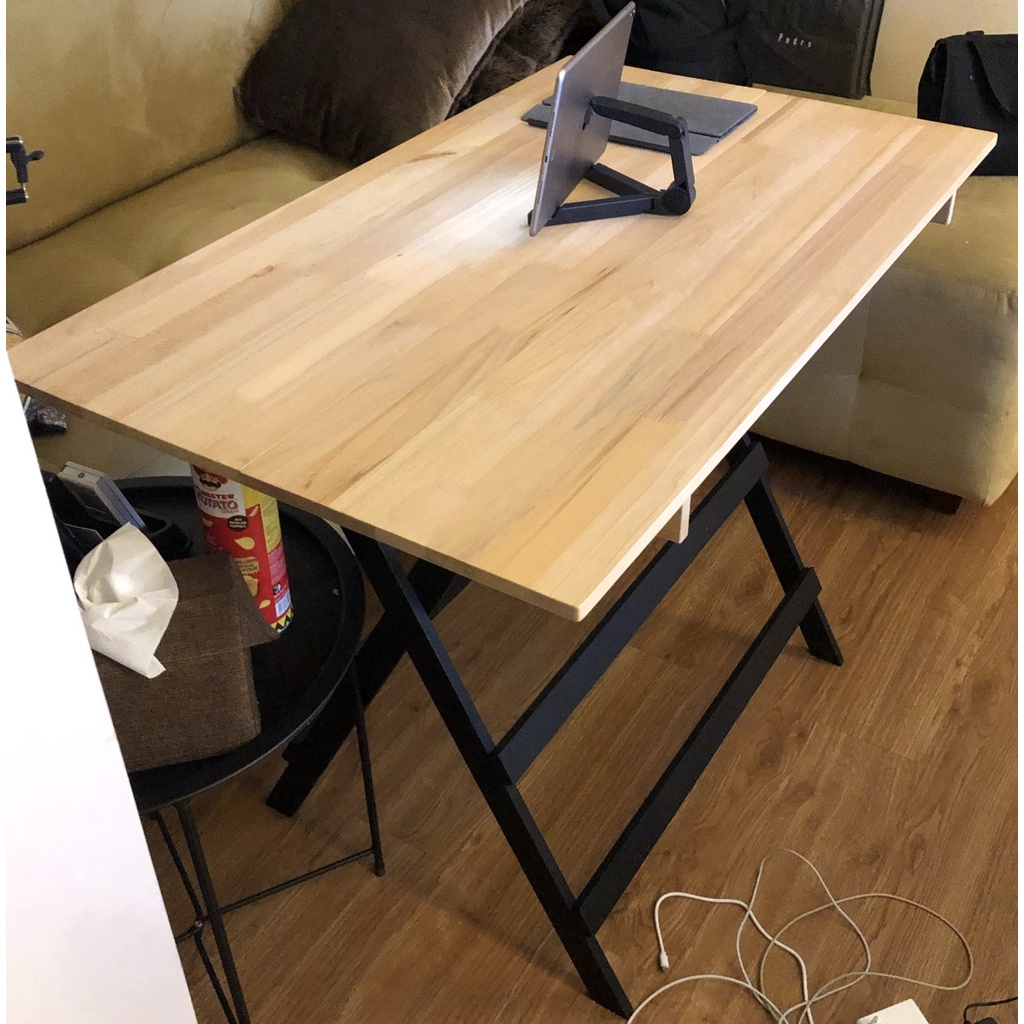 Jual Meja Lipat Besar 120x70 Tinggi 70 / 75 / 80 / 85 cm Full Kayu ...