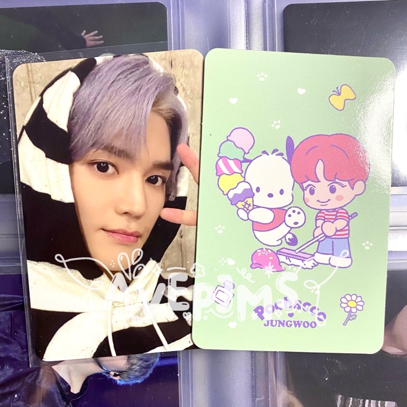 Jual [ ready stock ] NCT x Sanrio trading card A version official pc ...
