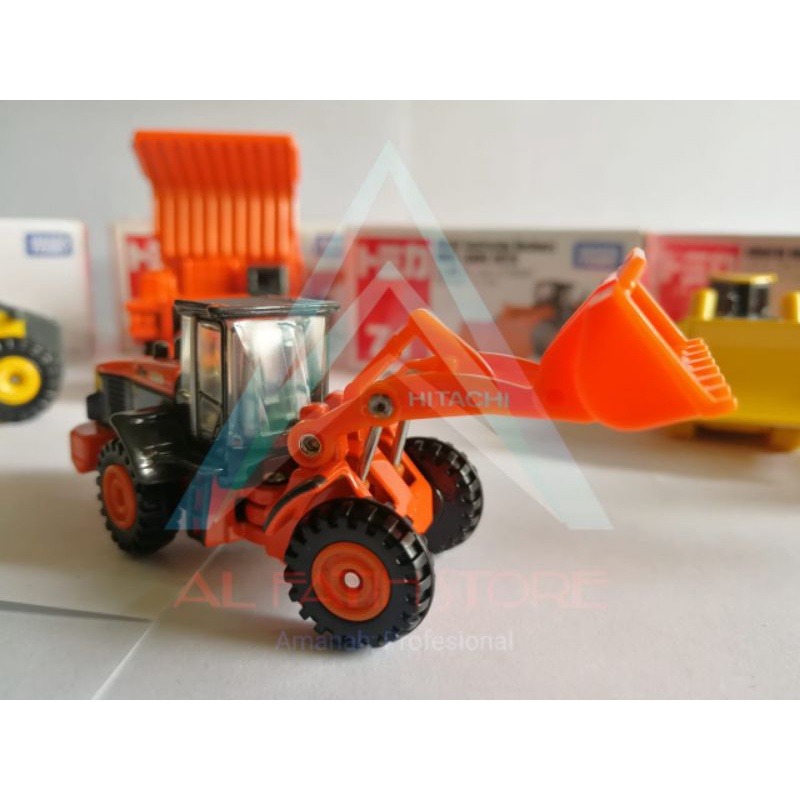 Jual Miniatur Alat Berat Loader Hitachi | Shopee Indonesia