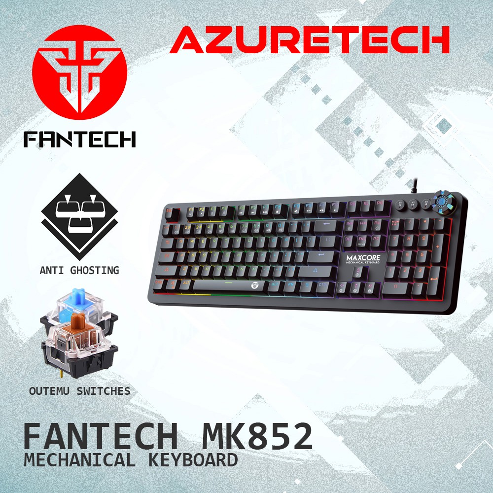 Jual Fantech MK852 MAXCORE Mechanical Gaming Keyboard Garansi Resmi ...