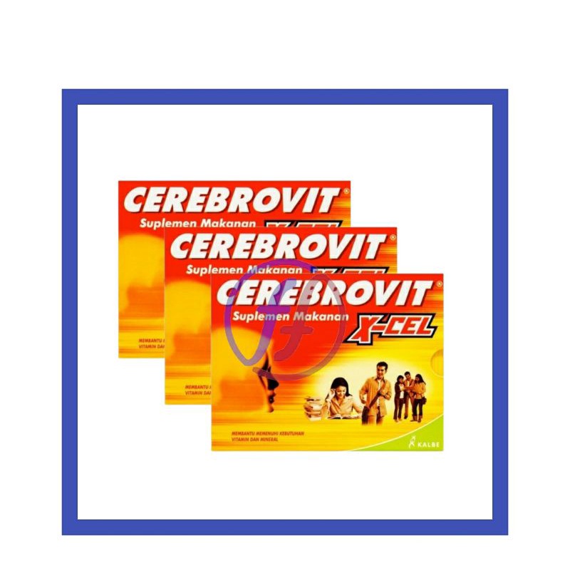 Jual CEREBROVIT X-CEL 10 KAPSUL | Shopee Indonesia