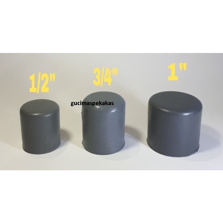 Jual Samb Pipa Dop 1" Sunrise sambungan pipa pralon peralon pvc air ...