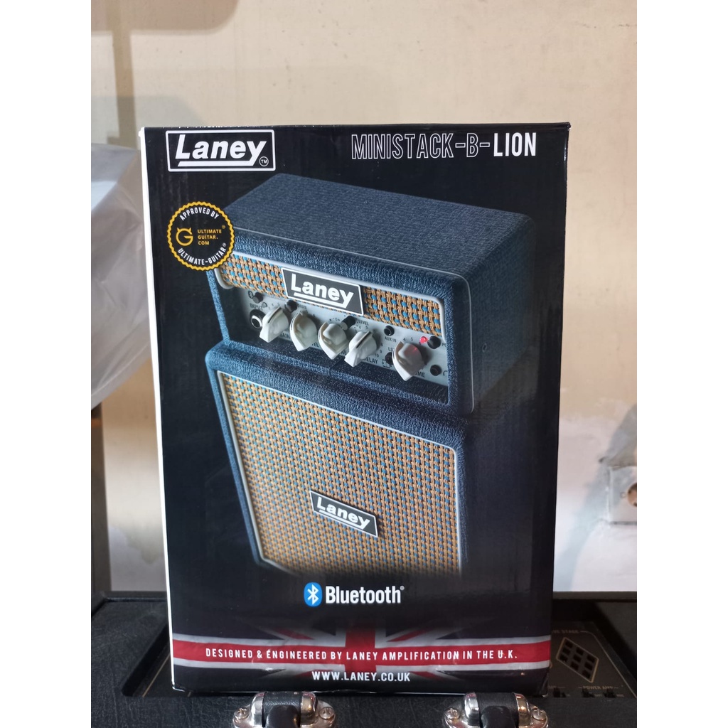 Jual AMPLY Guitar Laney MINISTACK - Bluetooth Battery Powered | Shopee ...
