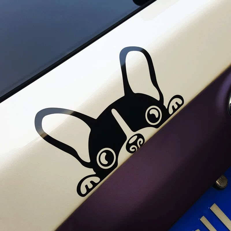 Jual Sticker 125 16x10cm Kustom Kartun Anjing Mobil Jendela Stiker ...