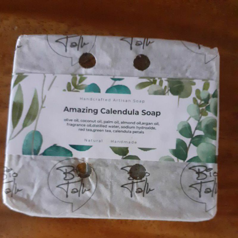 Jual Bio Talk Sabun Natural Herbal - Amazing Calendula (Kulit Normal ...