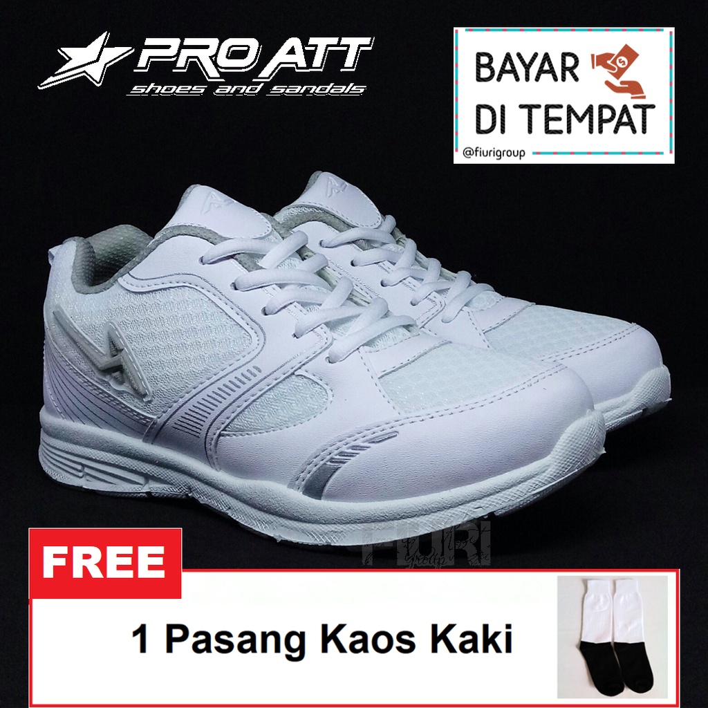 Jual FIURI - Pro ATT Original - LGP 680 Full Putih 37-40 - Sepatu Kets Wanita - Sepatu Sneaker ...