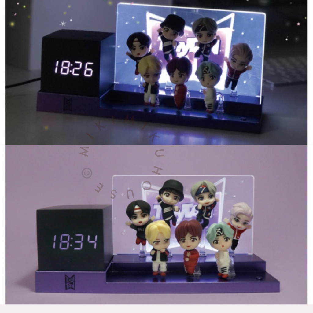 Jual TINYTAN MAGIC DOOR DIORAMA LIGHT CLOCK FIGURE BTS BT21 SET DIGITAL ...