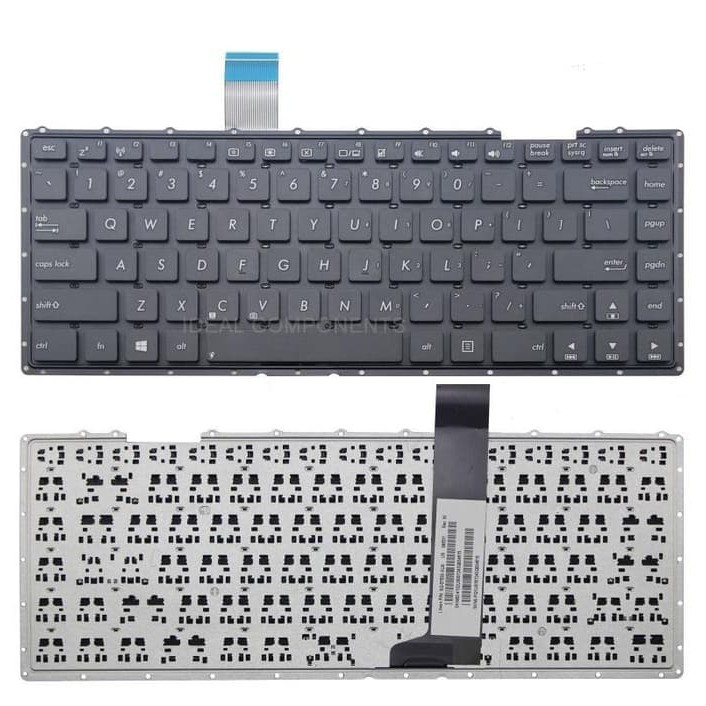 Jual Keyboard Laptop Asus X452 X452C X452CP Kibod Kibot Kibord Keybord ...