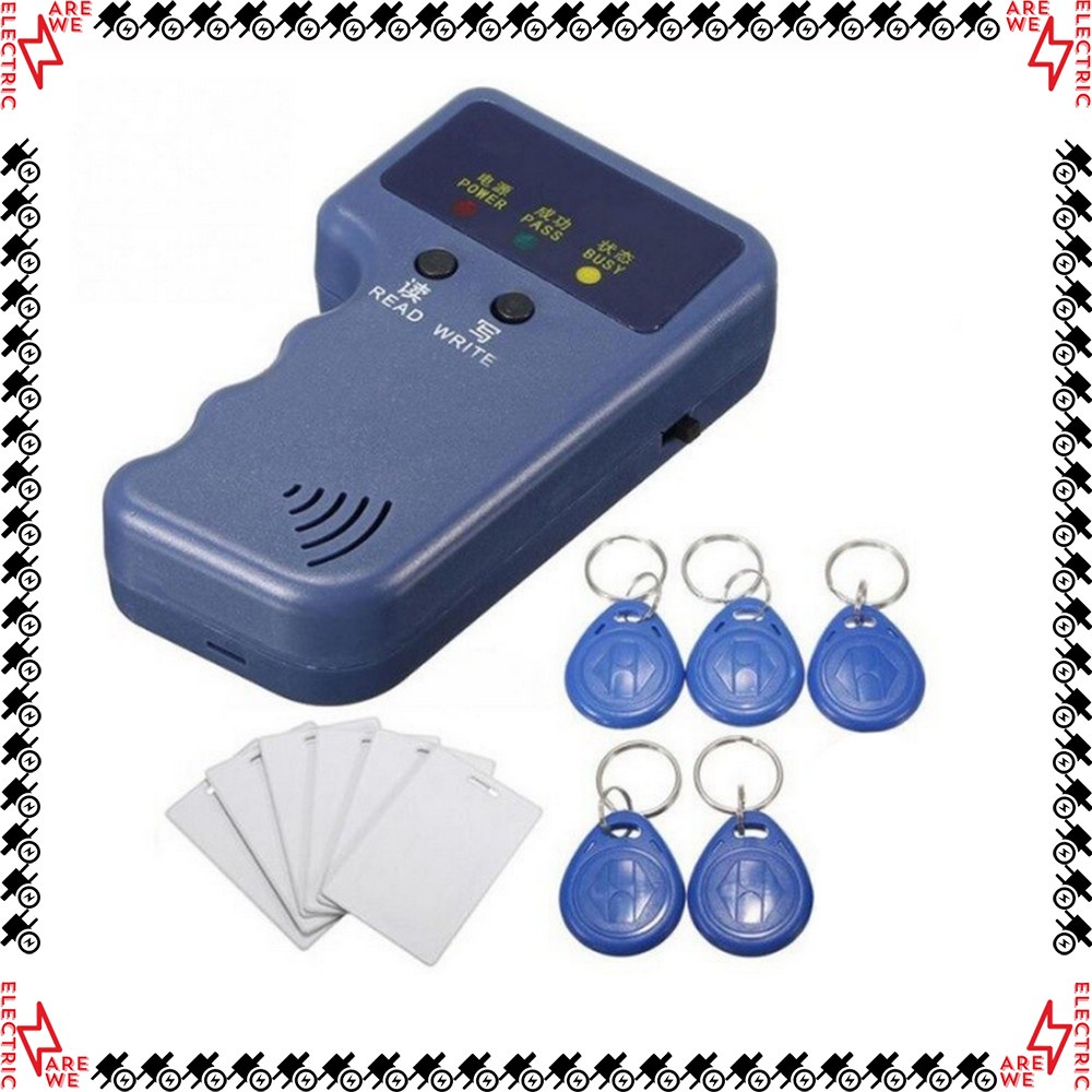 Jual Duplikator Kartu Akses RFID 125Khz ID Card Copy Reader Writer ...