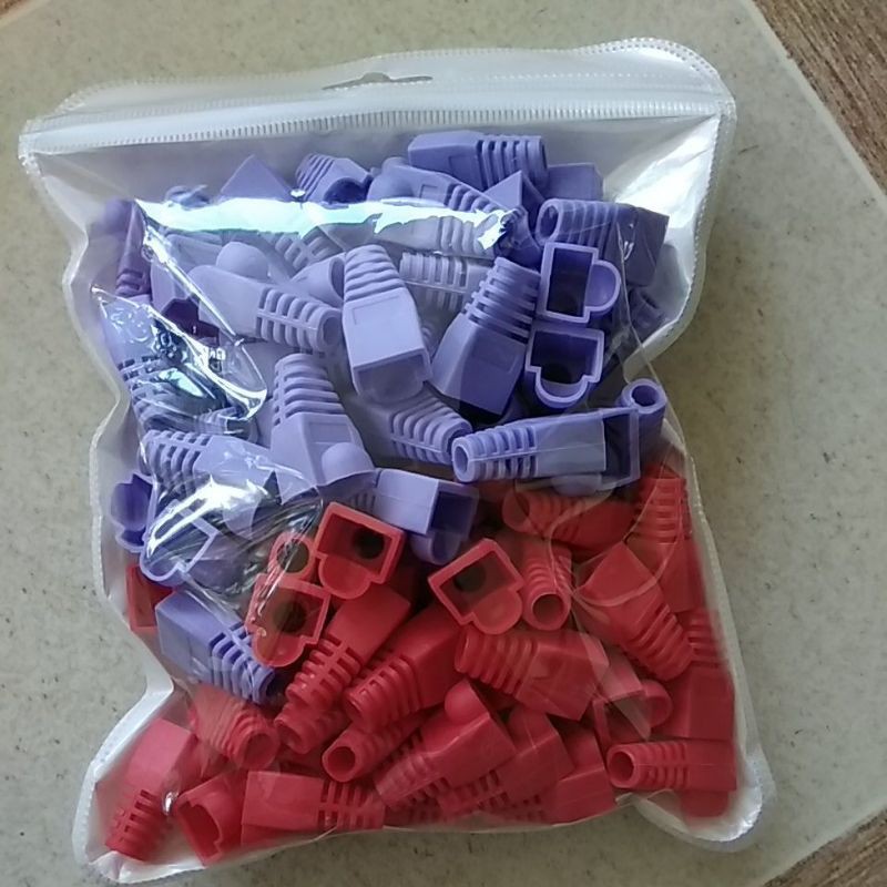 Jual Plugboot Rj45 kondom Rj45 Roberboot Isi 100 pcs | Shopee Indonesia