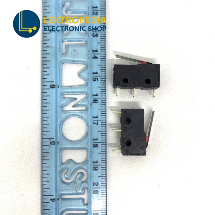 Jual Microswitch Kecil Mini Micro Limit Switch Plat gagang pendek ...