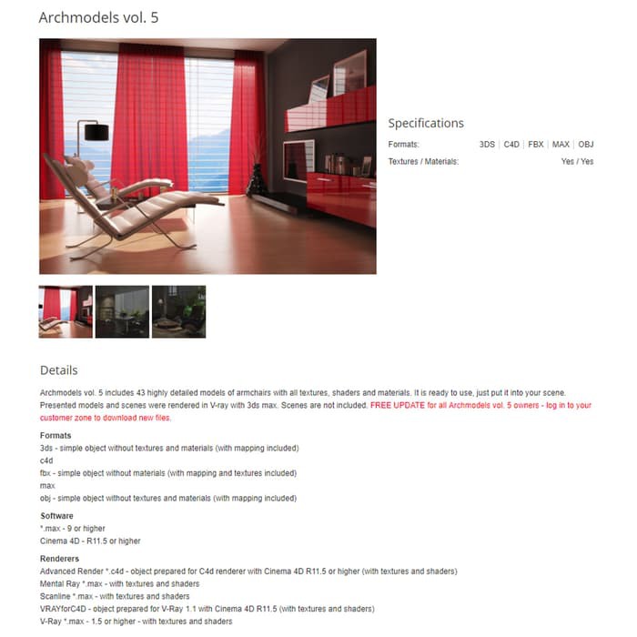 Jual MODEL 3DS MAX ARCHMODELS EVERMOTION 1-100 | Shopee Indonesia