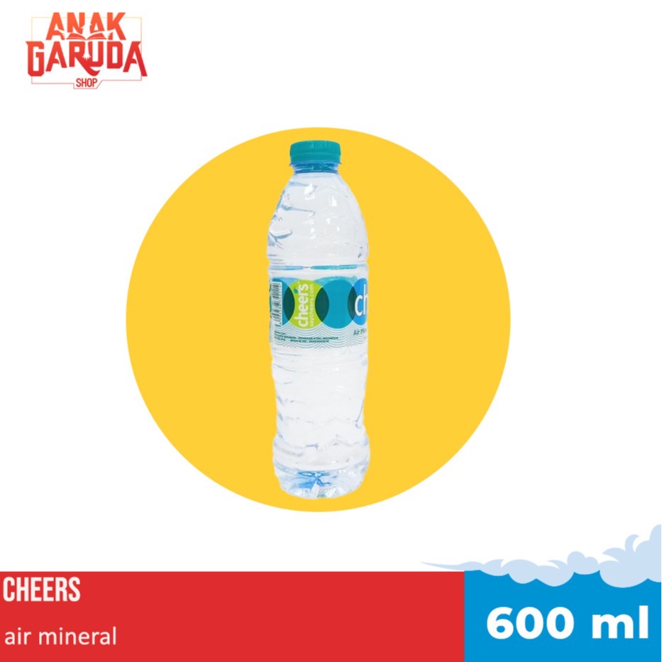 Jual Minuman Air Mineral Air putih Cheers - 600ml | Shopee Indonesia
