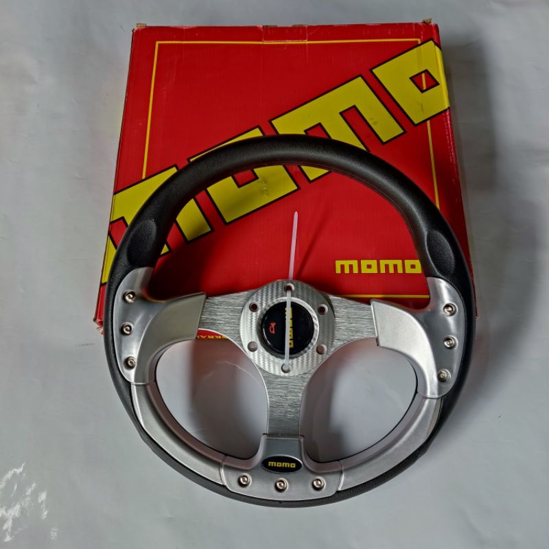 Jual STEER RACING MOMO VARIASI MOBIL ORIGINAL | Shopee Indonesia