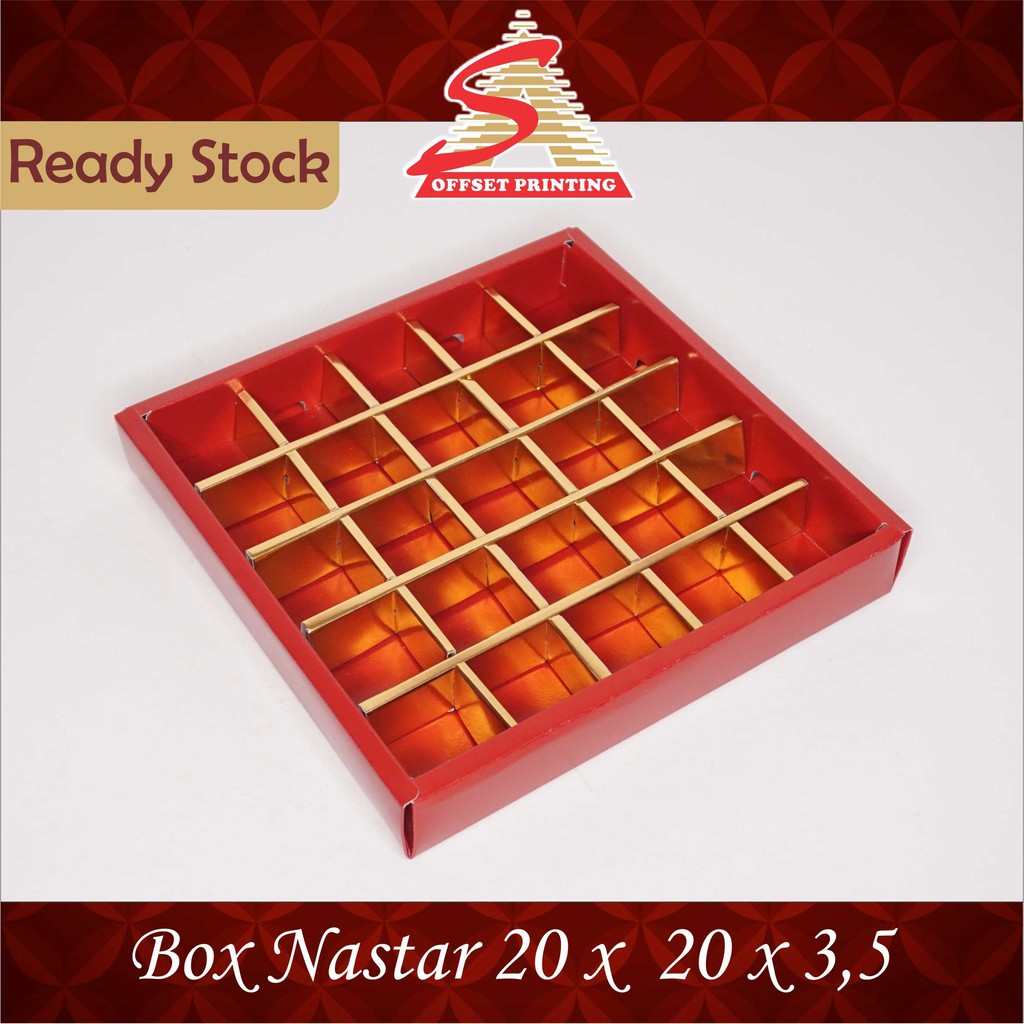 Jual Box Nastar/Box Coklat/Box Mochi (Inner isi 25pcs) | Shopee Indonesia